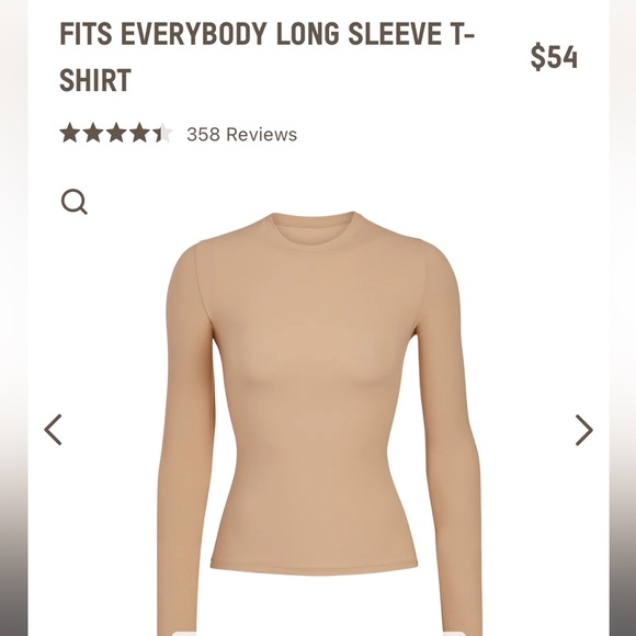 SKIMS | Tops | Skims Fits Everybody | Poshmark